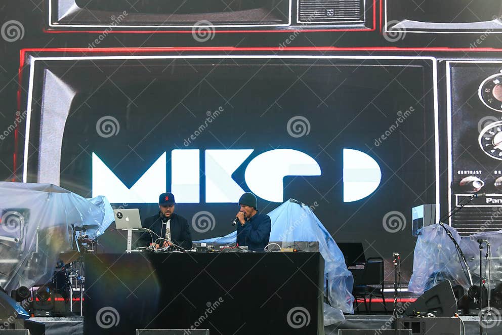 Mike D in Concert at Boston Calling Editorial Stock Image - Image of ...