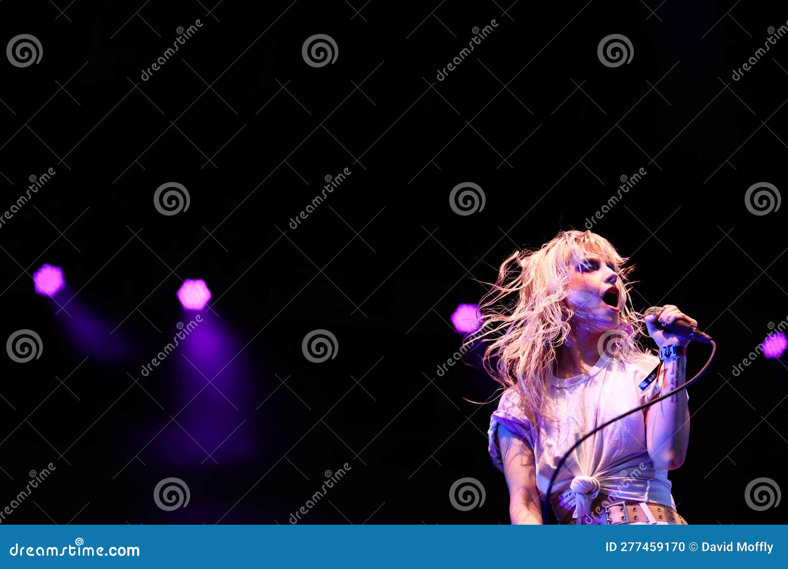 Paramore - Haley Williams in Concert at Boston Calling Editorial Image ...