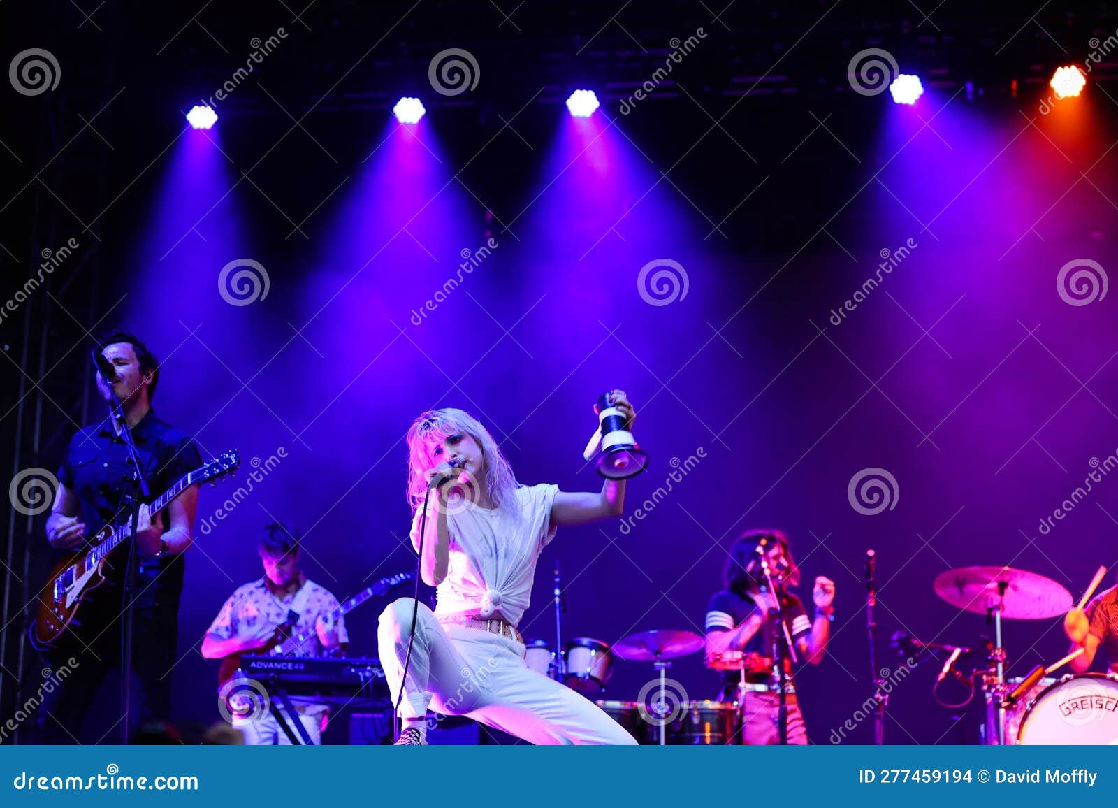 Paramore - Haley Williams in Concert at Boston Calling Editorial Stock ...