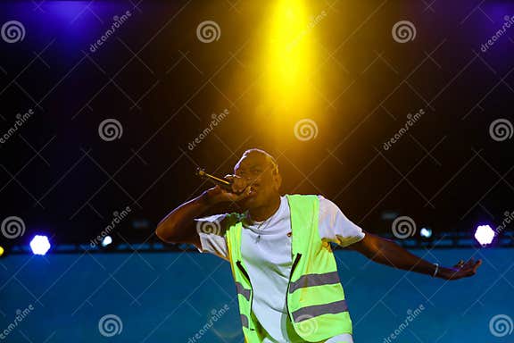 Tyler the Creator in Concert at Boston Calling Editorial Image - Image ...