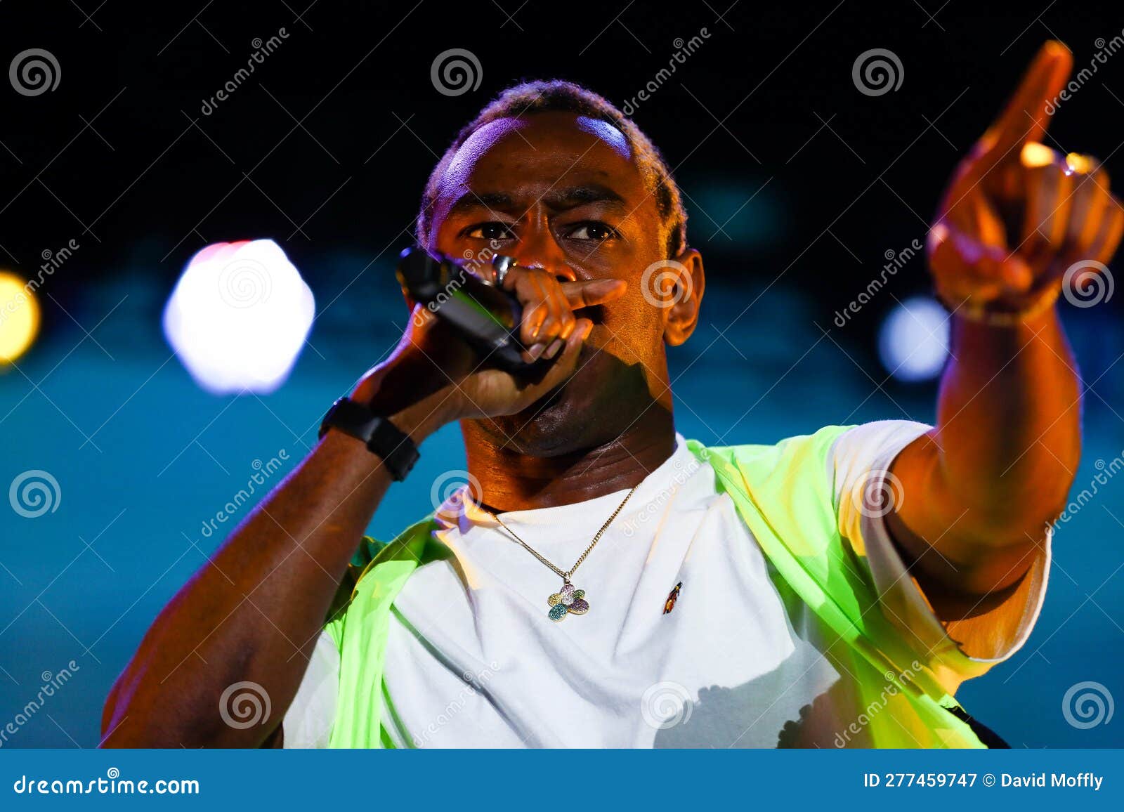 Tyler the Creator in Concert at Boston Calling Editorial Photography ...