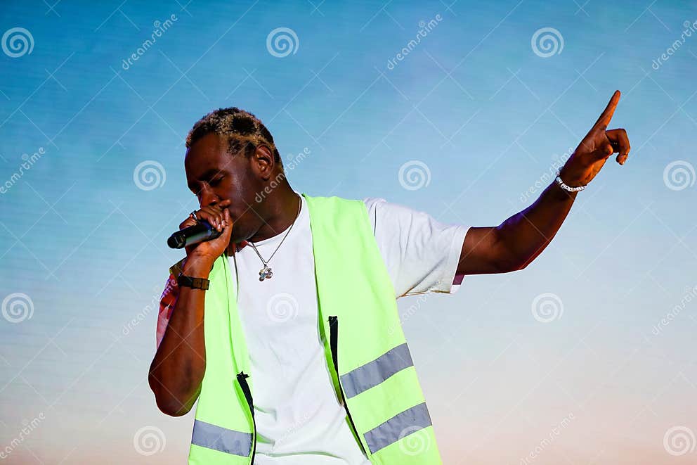 Tyler the Creator in Concert at Boston Calling Editorial Image - Image ...