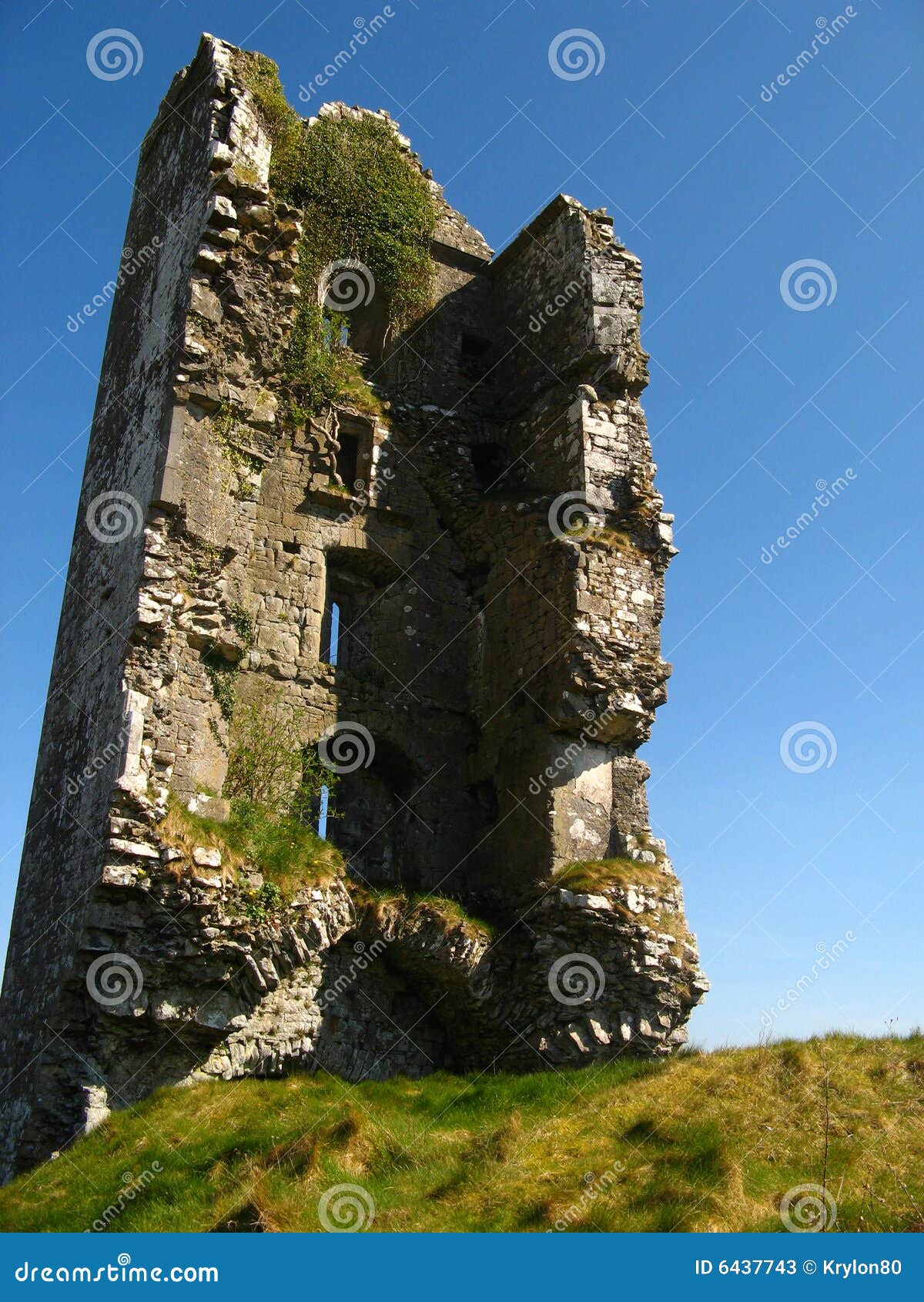 Boston Castle Ruins 01 stock image. Image of irish, county - 6437743