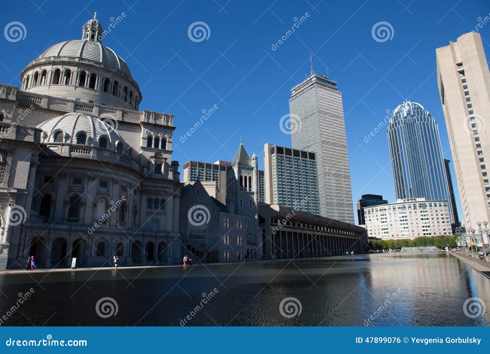 Boston center architecture stock photo. Image of destination - 47899076