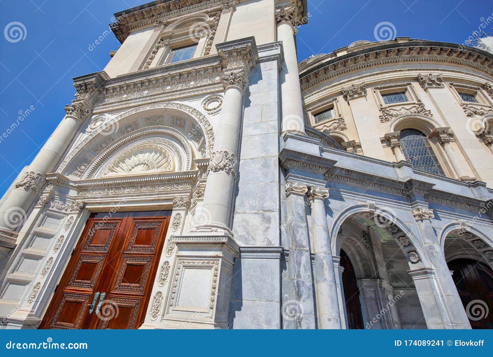 Boston Churches at Back Bay Stock Image - Image of city, architecture ...