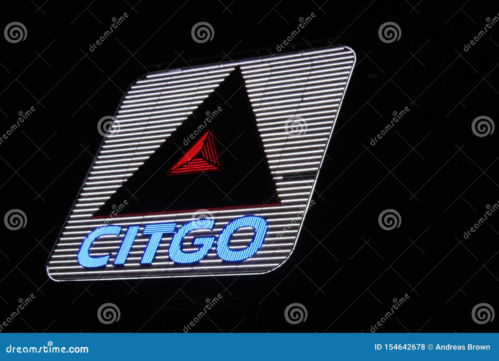 Boston Citgo editorial stock photo. Image of citgo, sign - 154642678