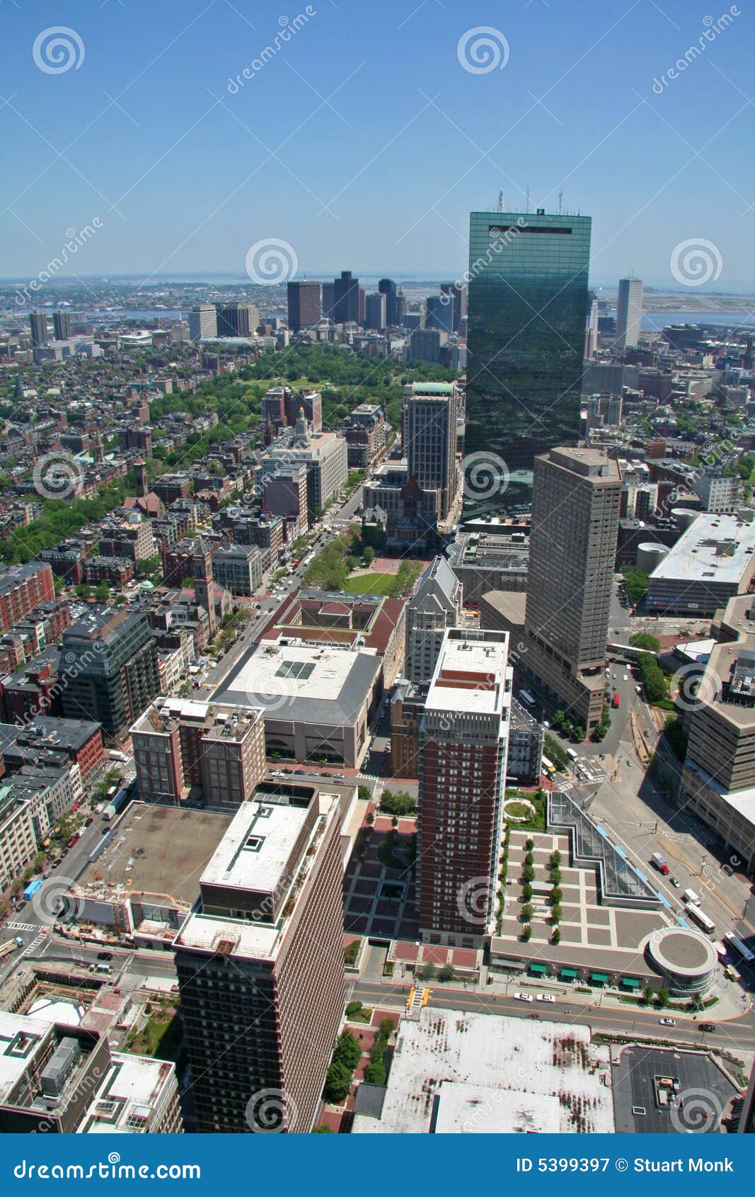 Boston cityscape stock image. Image of streets, cityscape - 5399397
