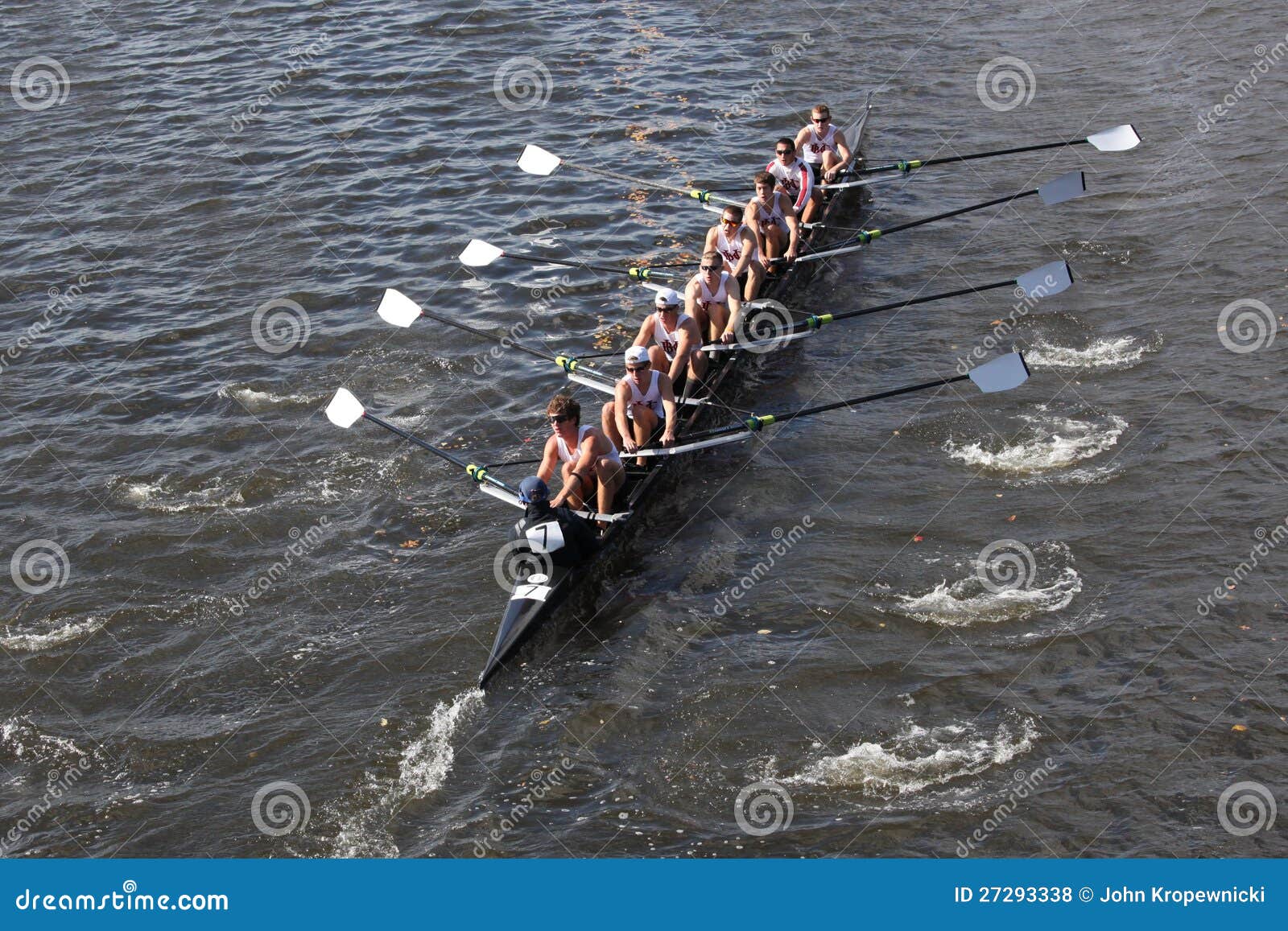 Boston College Races in the Head of Charles Regatt Editorial Stock ...