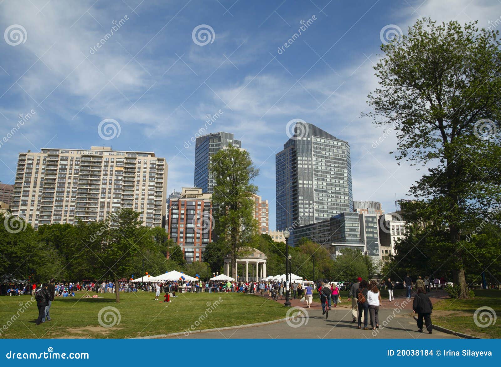 Boston Common editorial stock image. Image of common - 20038184