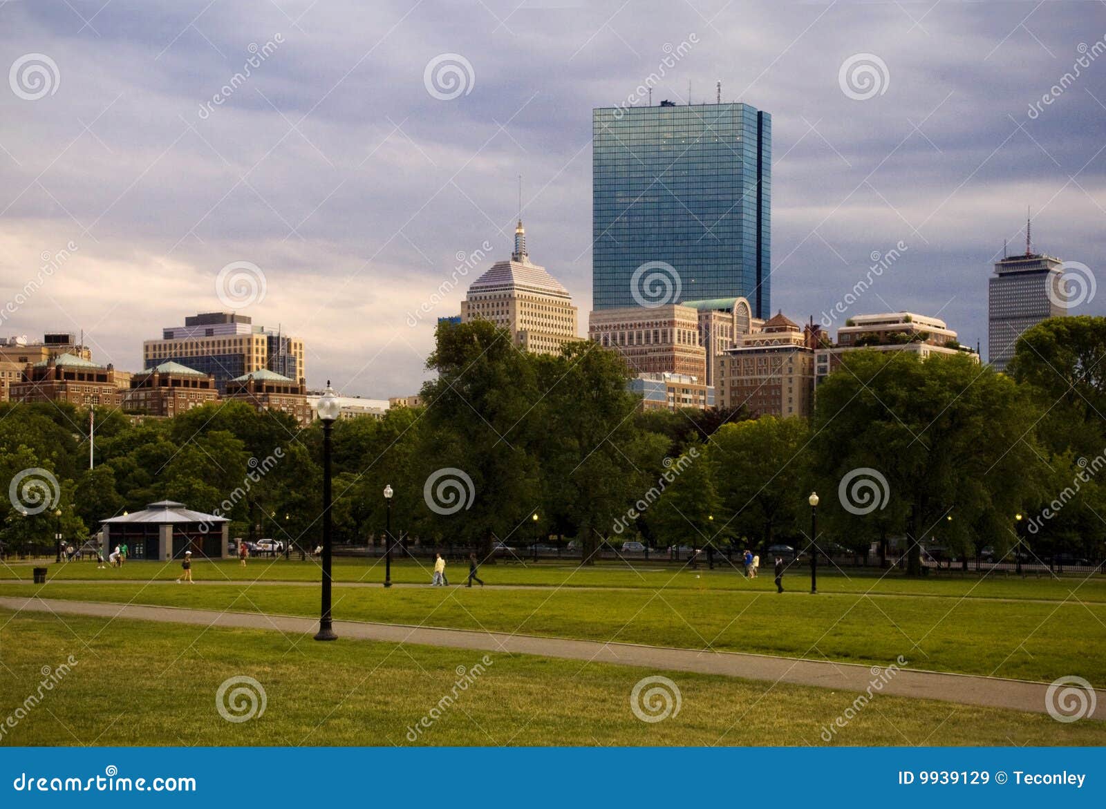 Boston Common editorial stock image. Image of public, back - 9939129