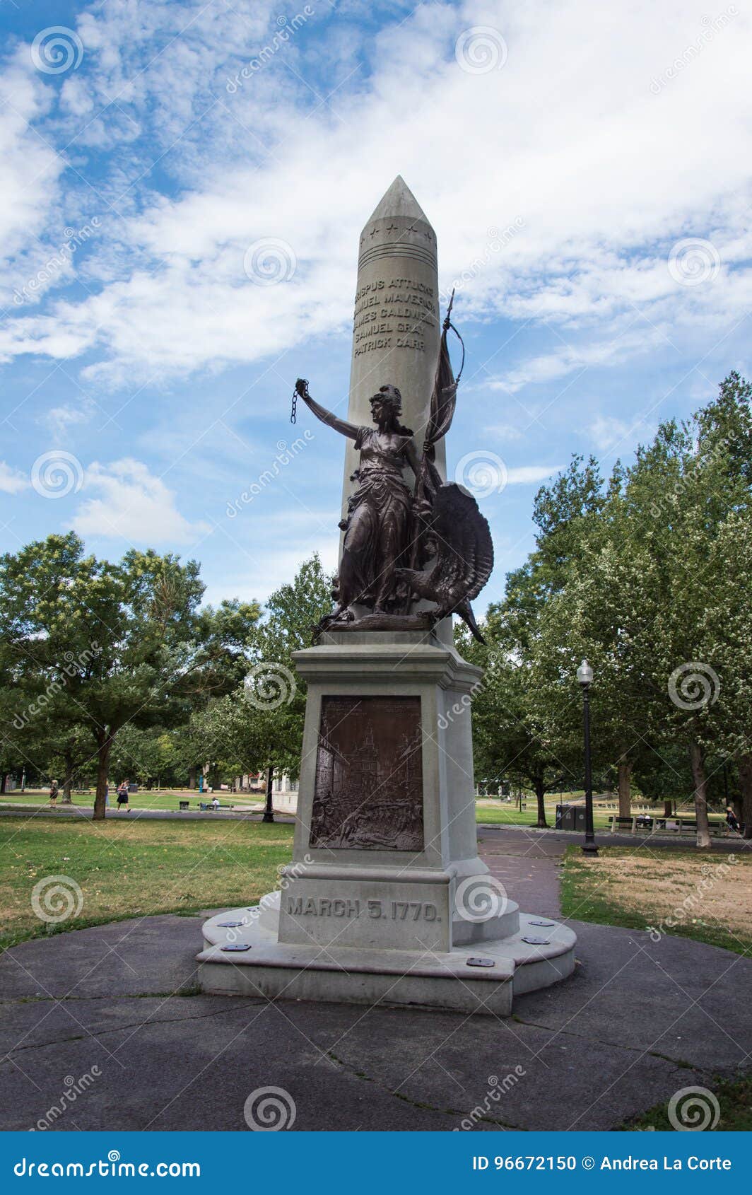 Boston Common Park editorial image. Image of landscape - 96672150