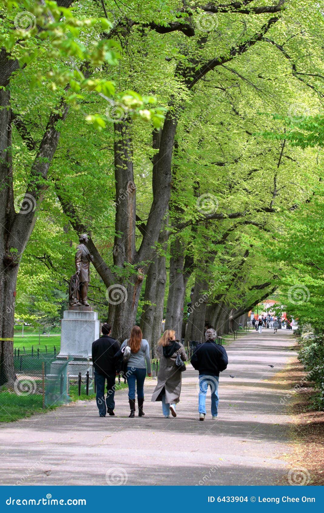 Boston Common and Public Garden, USA Editorial Stock Image - Image of ...