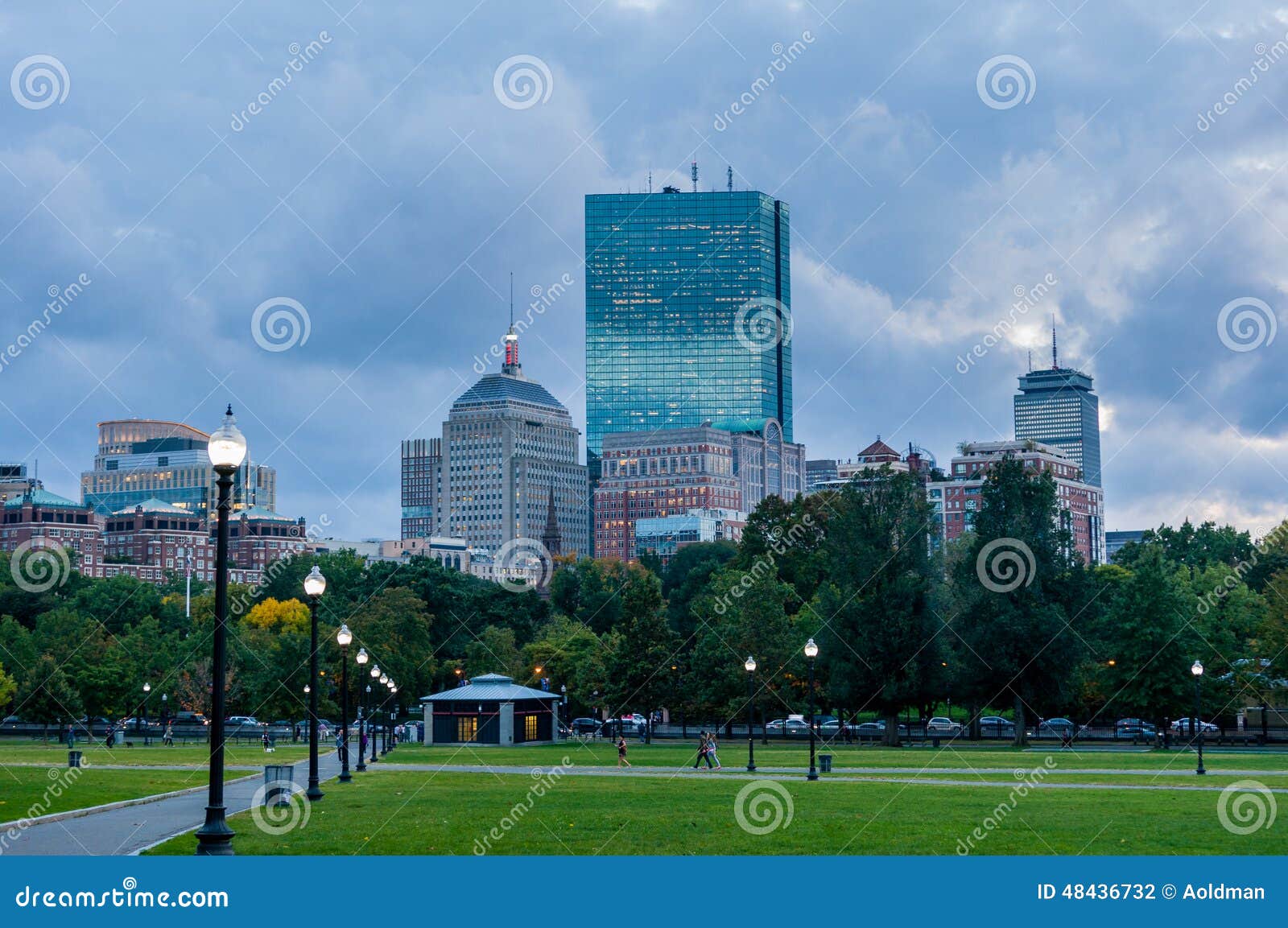 Boston Commons Park editorial photography. Image of outdoor - 48436732