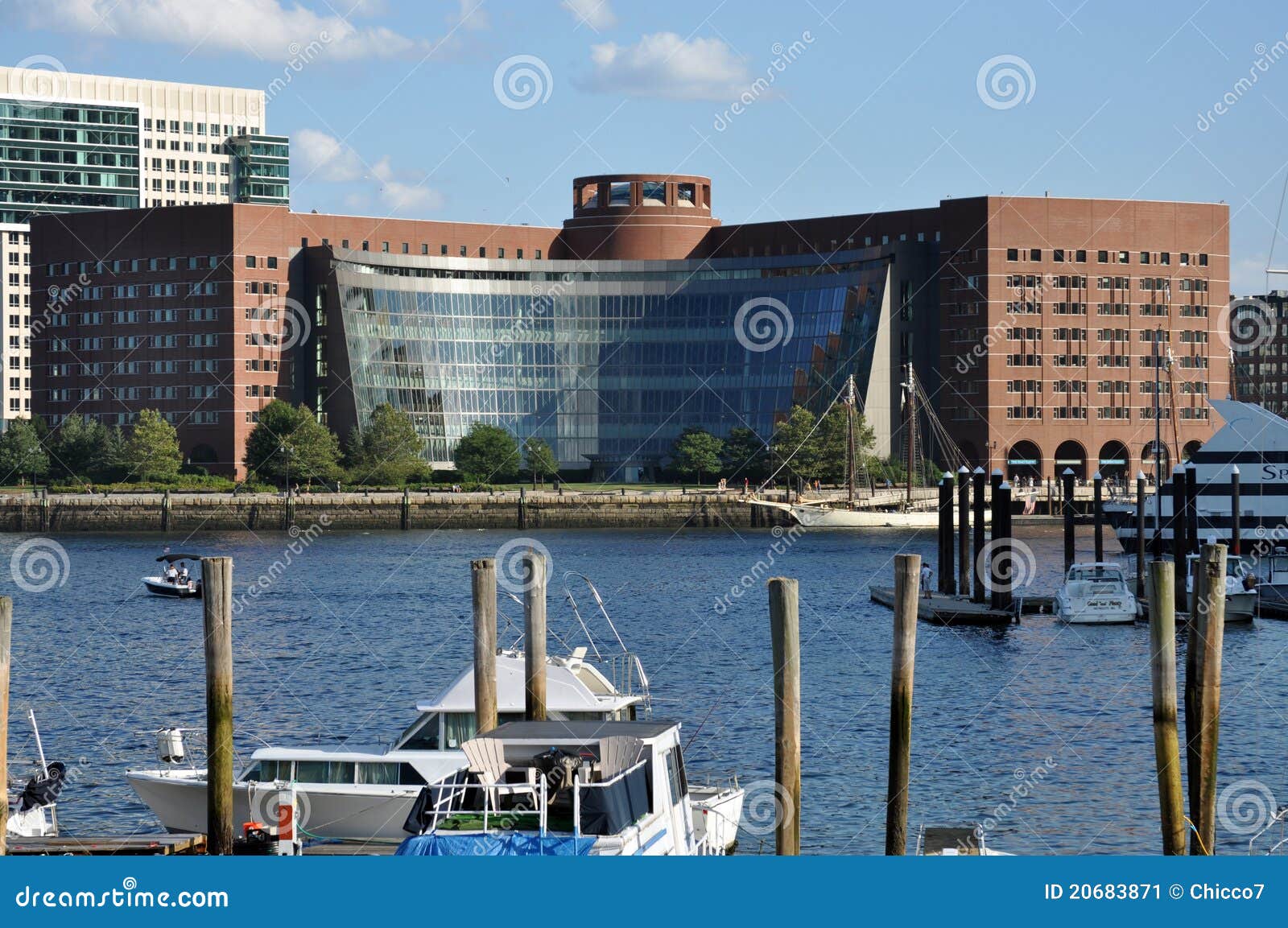 Boston Courthouse stock image. Image of courtrooms, boat - 20683871