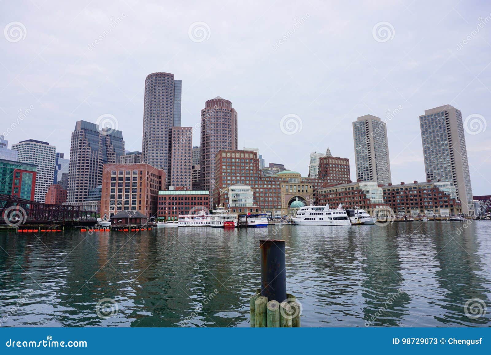 Boston cruise dock editorial stock photo. Image of boston - 98729073