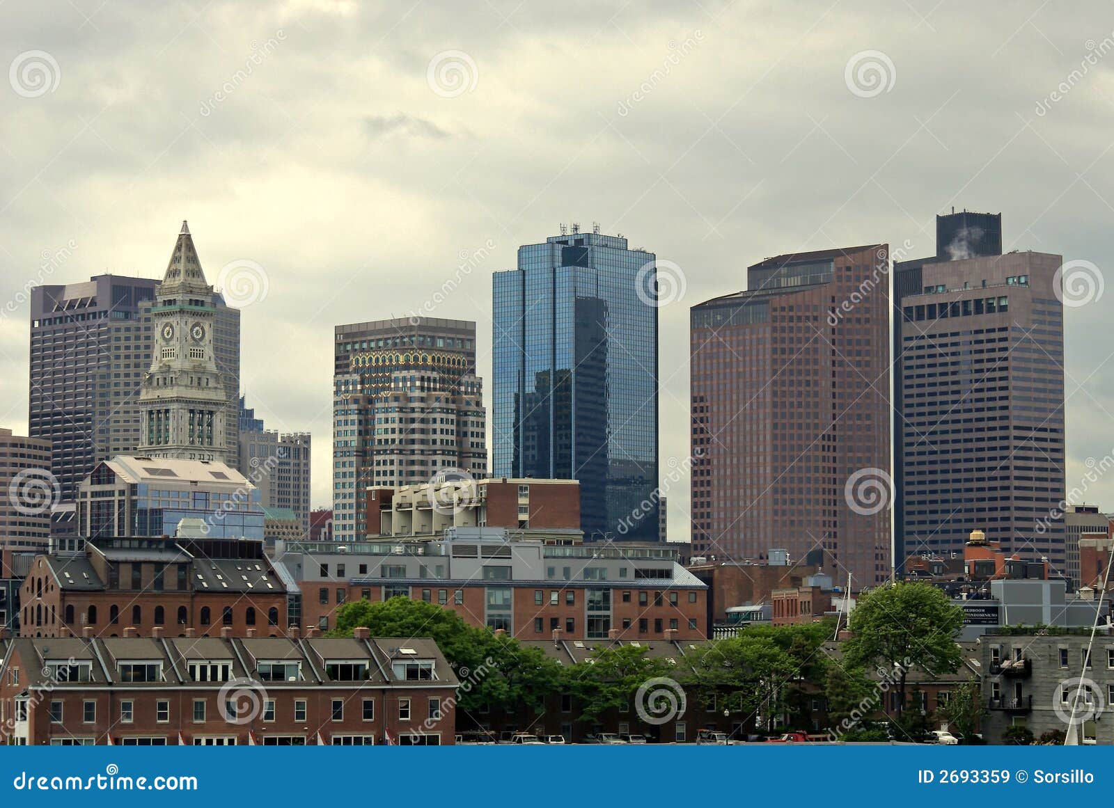 Boston de la mer image stock. Image du massachusetts, waterfront - 2693359