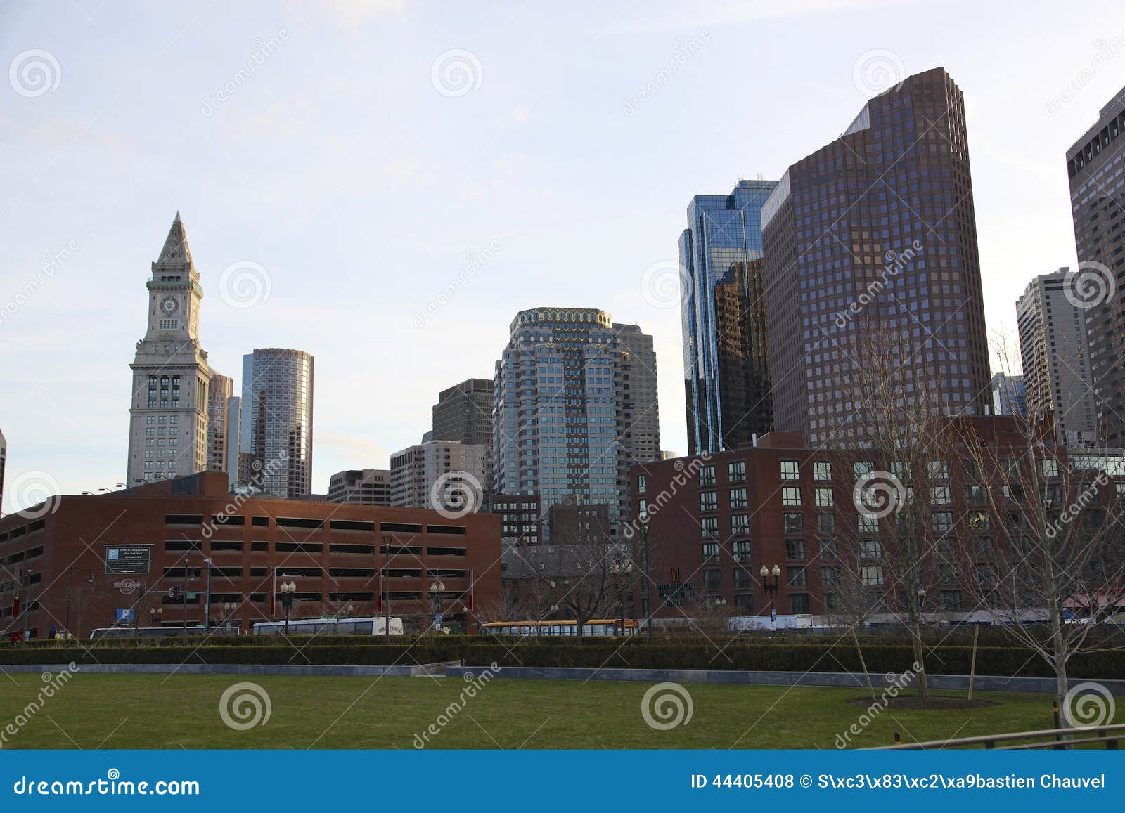 Boston Downtown editorial stock photo. Image of vacation - 44405408