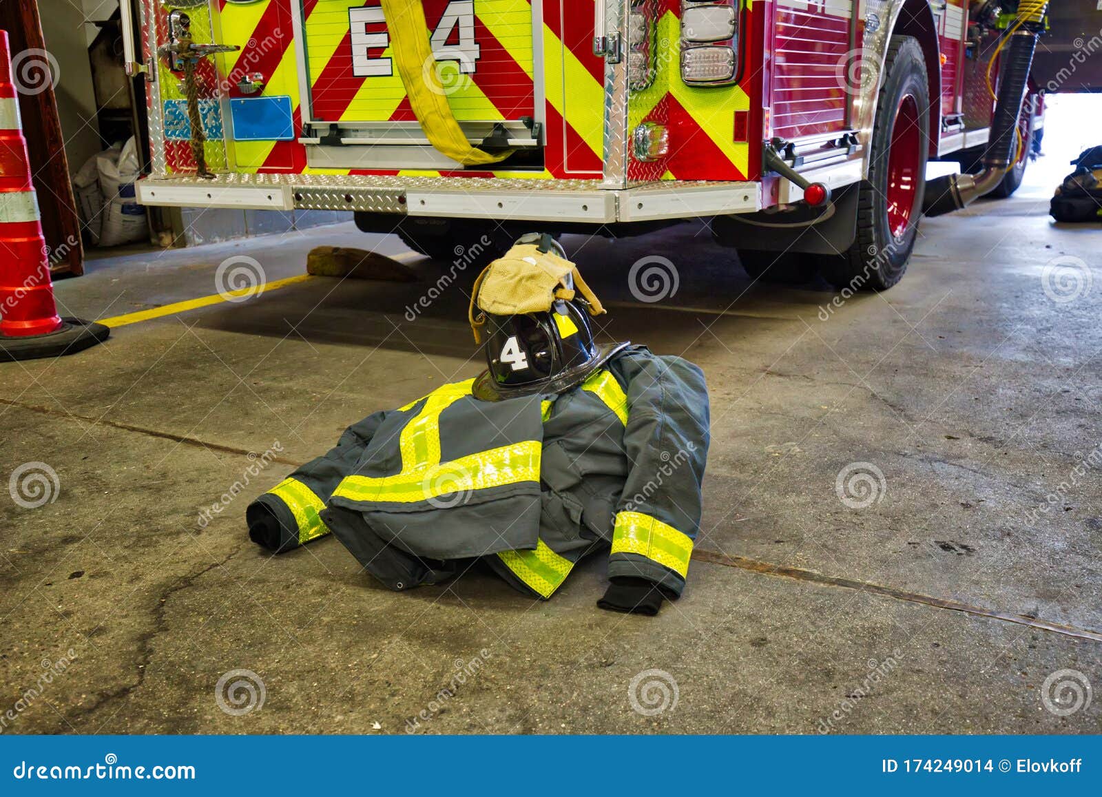 Boston - Firemen uniform editorial stock image. Image of firefighters ...