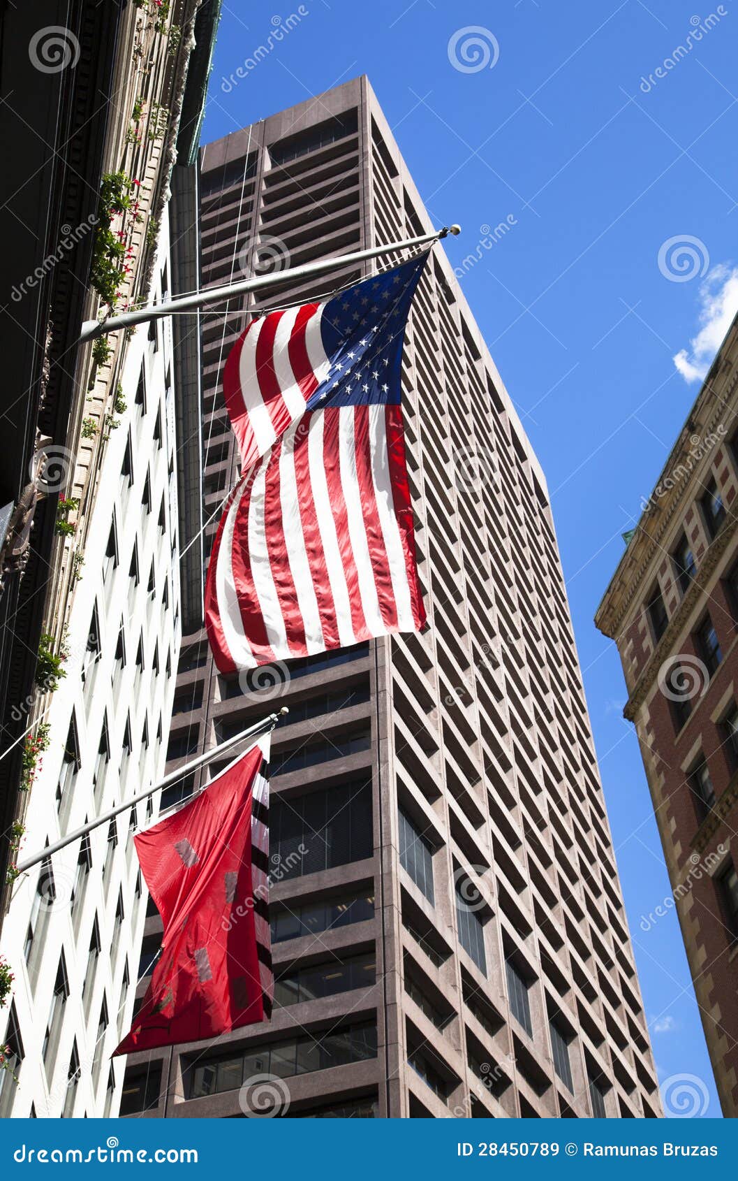 Boston Flags stock image. Image of city, modern, america - 28450789