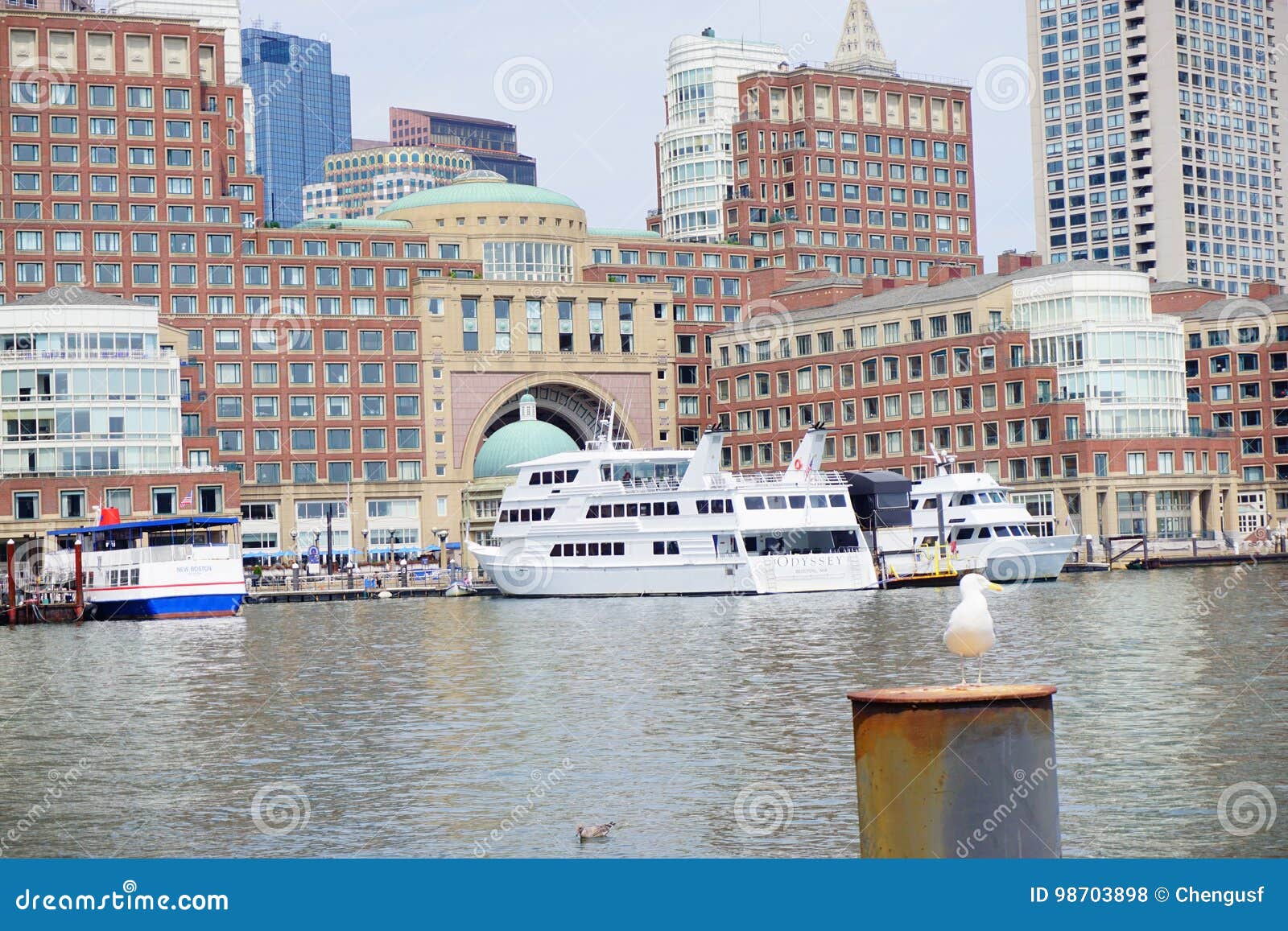 Boston landscape editorial stock photo. Image of boston - 98703898