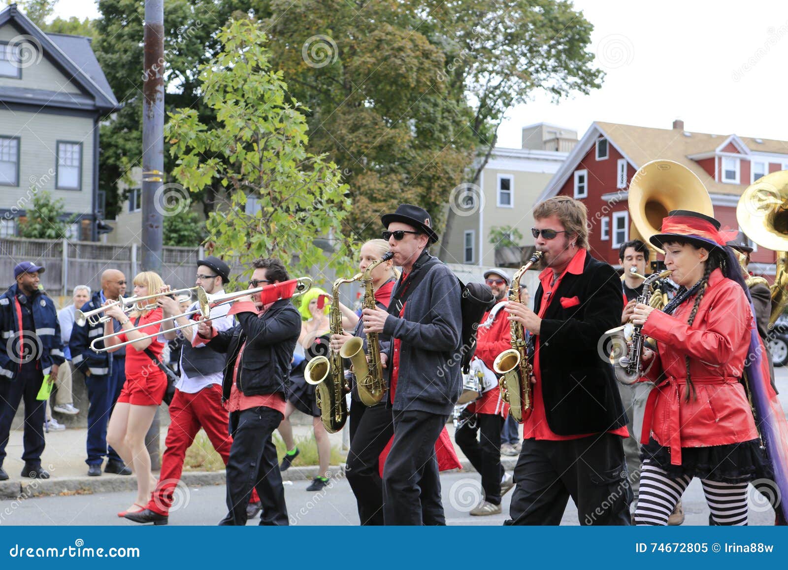 Boston, MA - October 6, 2012: Columbus Day Parade Editorial Image ...