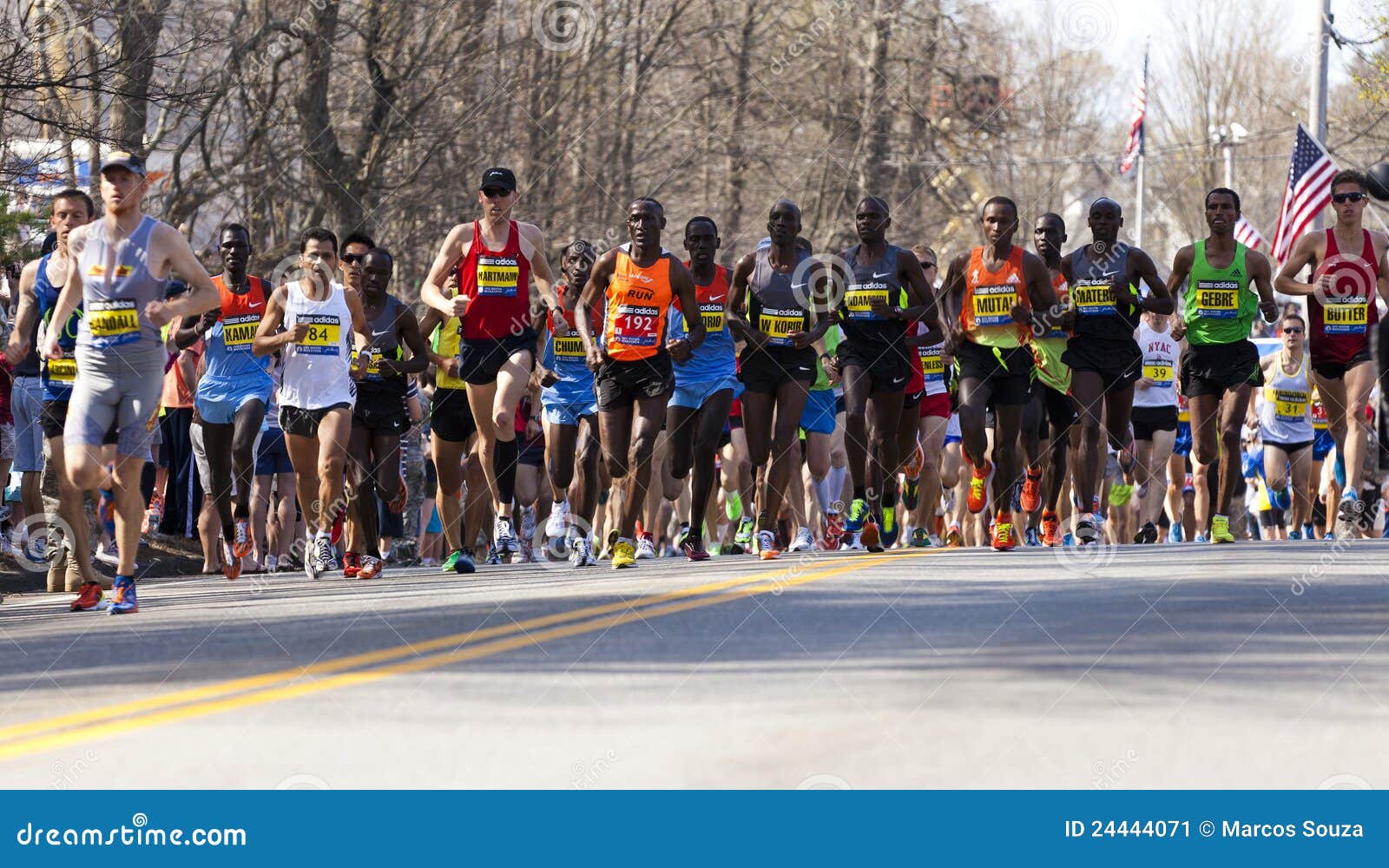 Boston Marathon editorial photo. Image of america, olympics - 24444071
