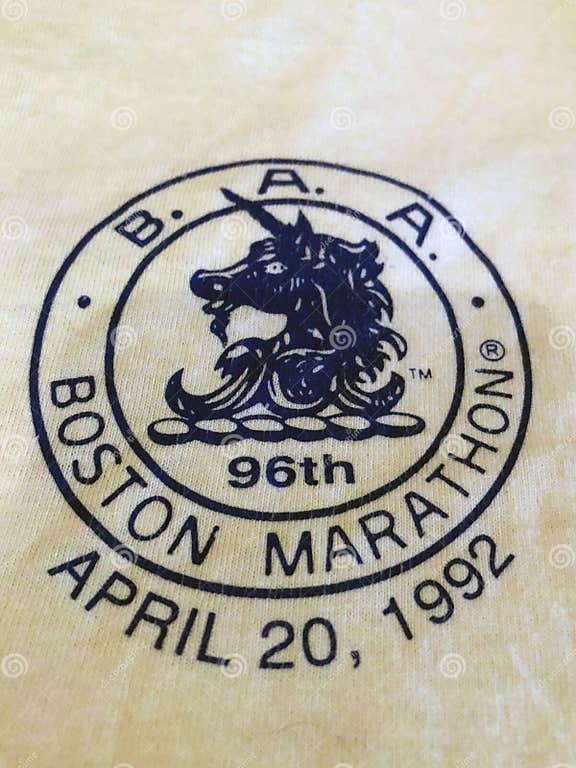 Boston-Marathon-Logo redaktionelles bild. Bild von konkurrenz - 114290145