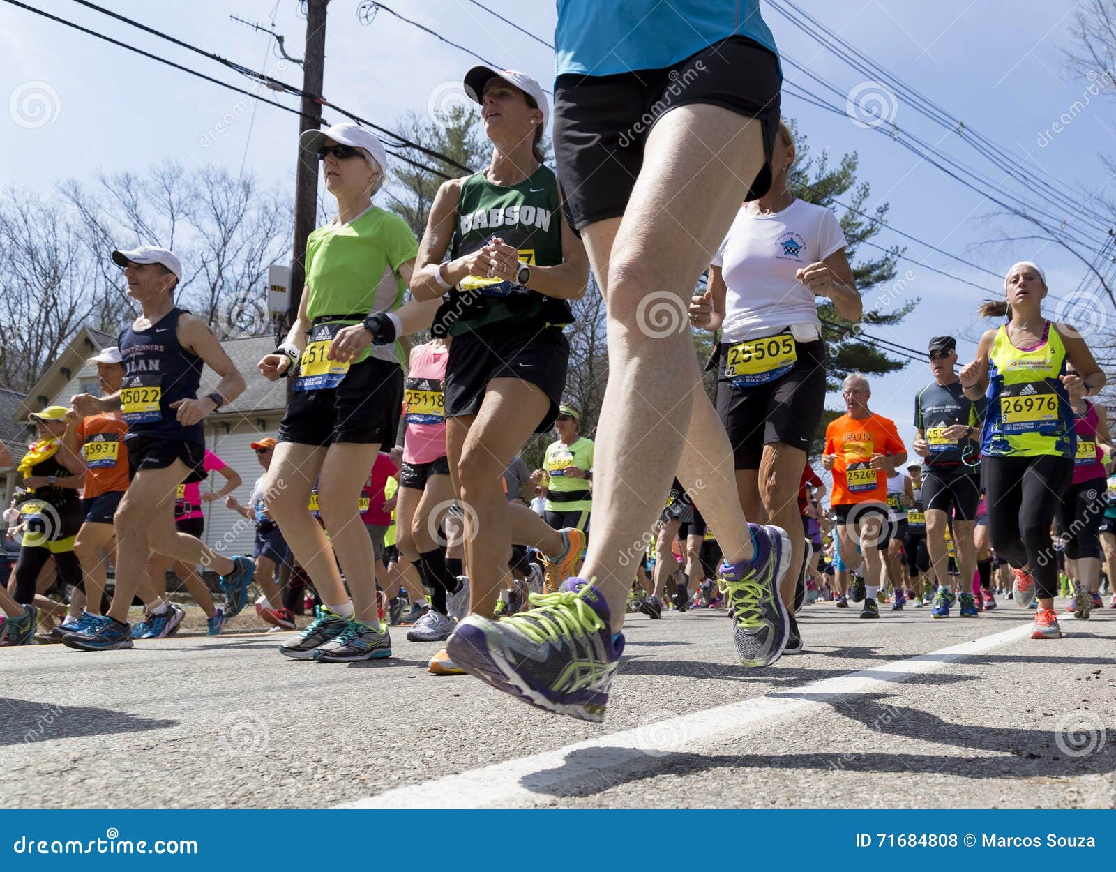 Boston Marathon editorial stock photo. Image of endure - 71684808