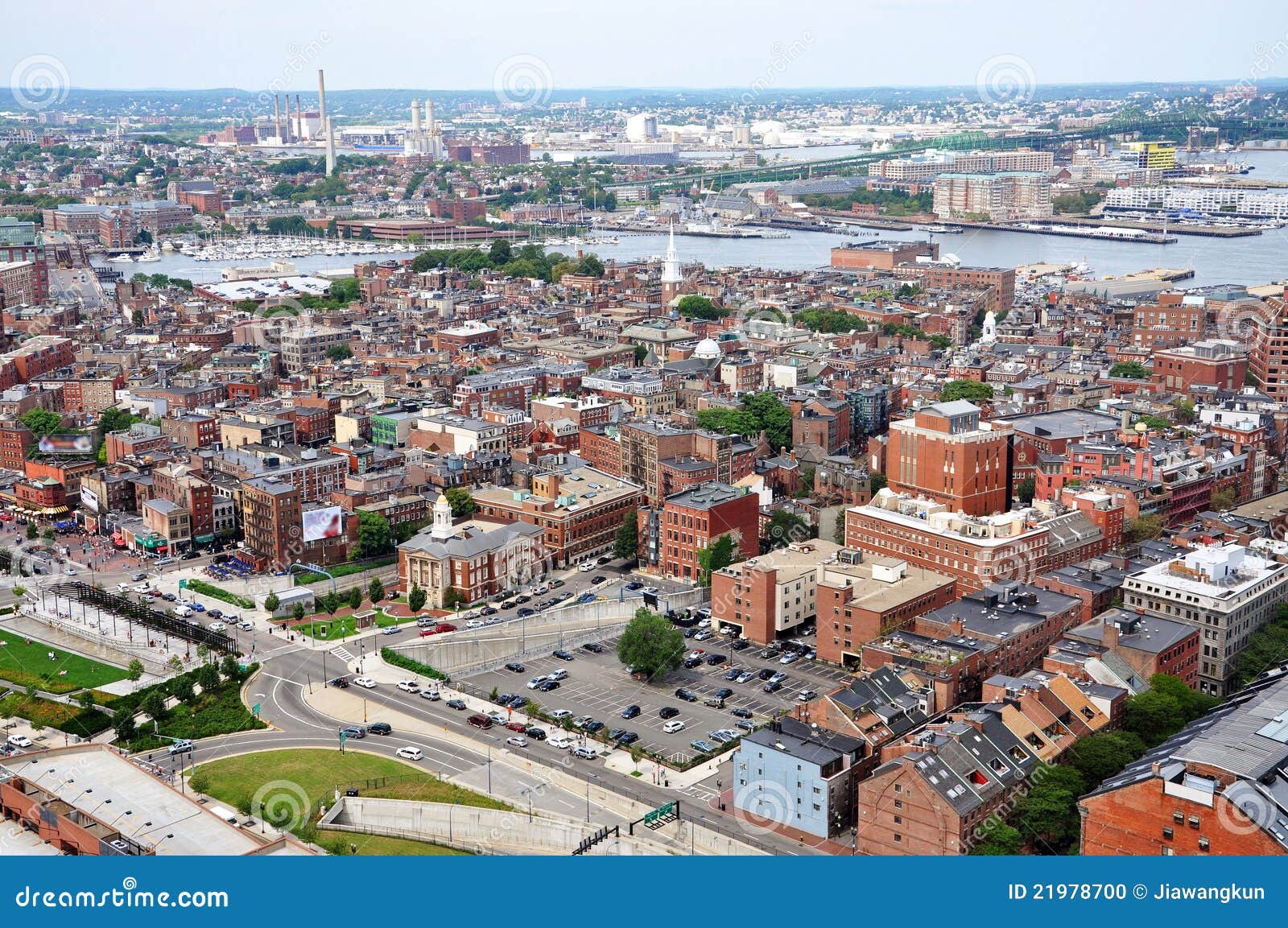 Boston North End, Boston, USA Stock Photo - Image of revolution ...