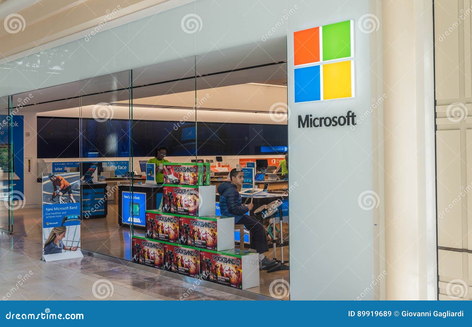 BOSTON - OCT 17: Microsoft Store in Boston. Its Best Known Software ...