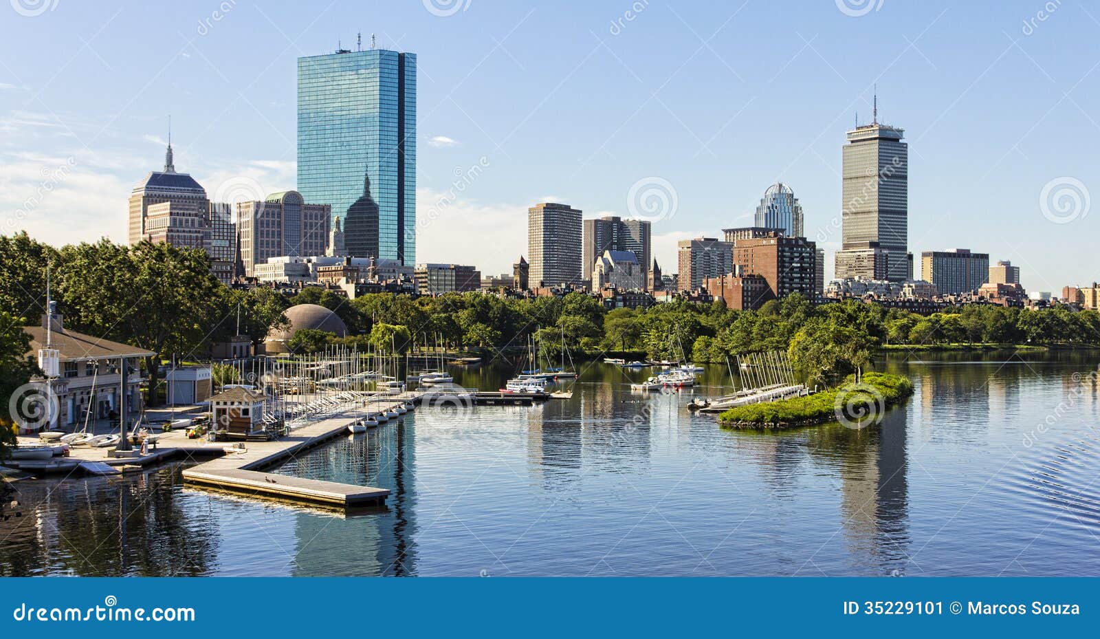 Boston stock image. Image of metropolis, sightseeing - 35229101
