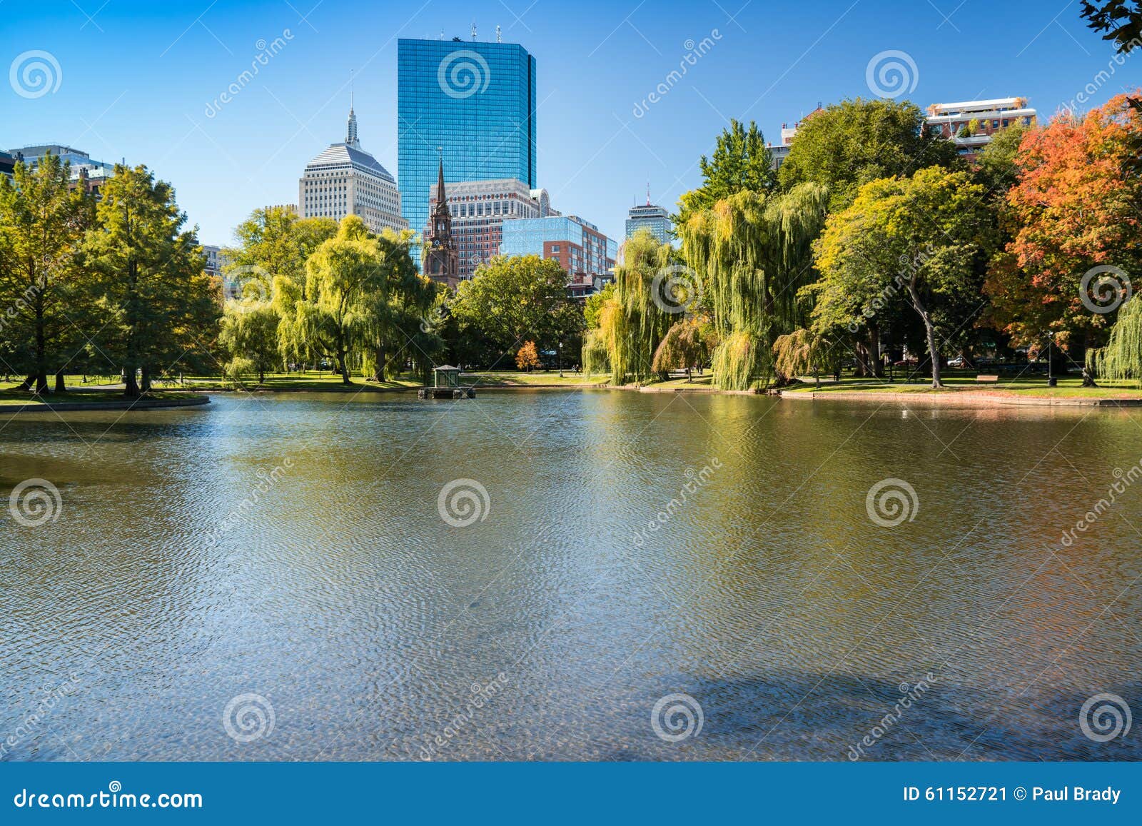 Boston Public Garden editorial photo. Image of trees - 61152721