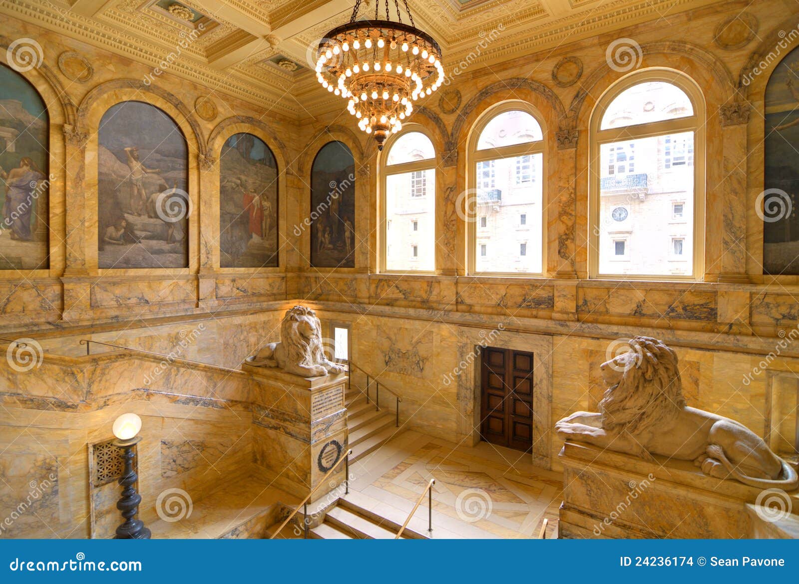 Boston Public Library editorial stock image. Image of states - 24236174