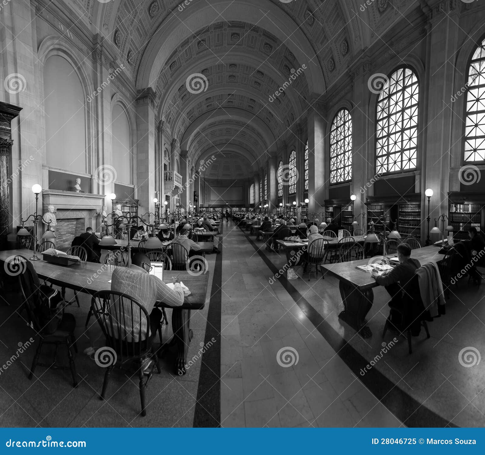 Boston Public Library editorial image. Image of academic - 28046725