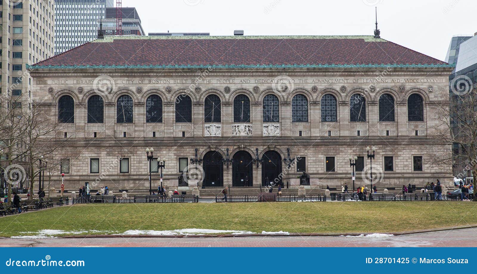 Boston Public Library editorial image. Image of learn - 28701425