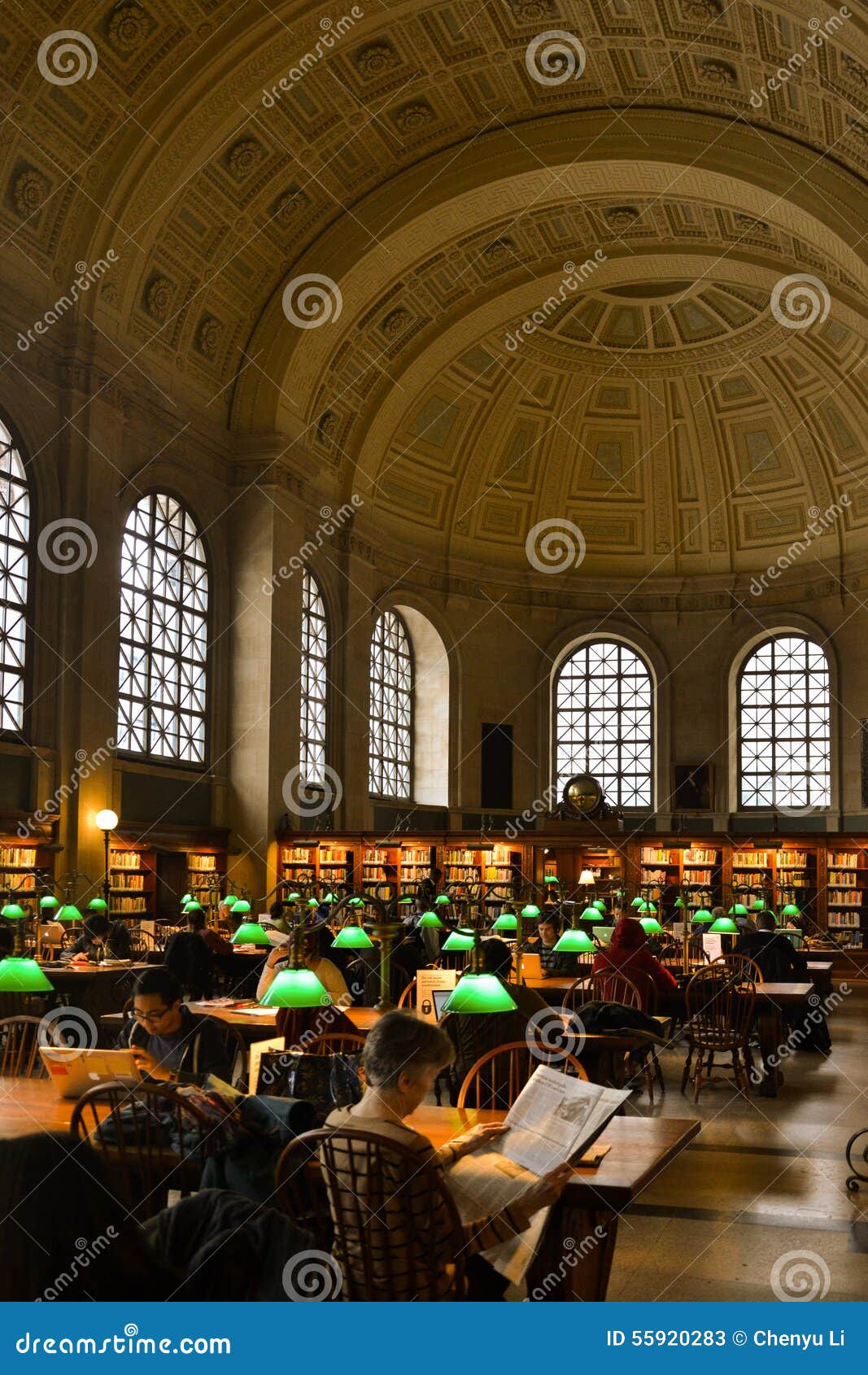 Boston Public Library editorial stock photo. Image of public - 55920283