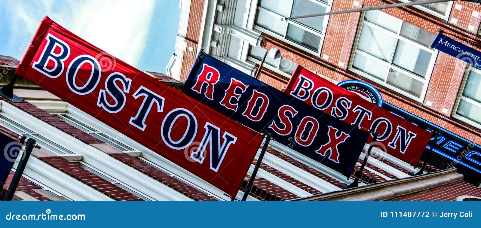 Boston Red Sox banners editorial photography. Image of 1912 - 111407772