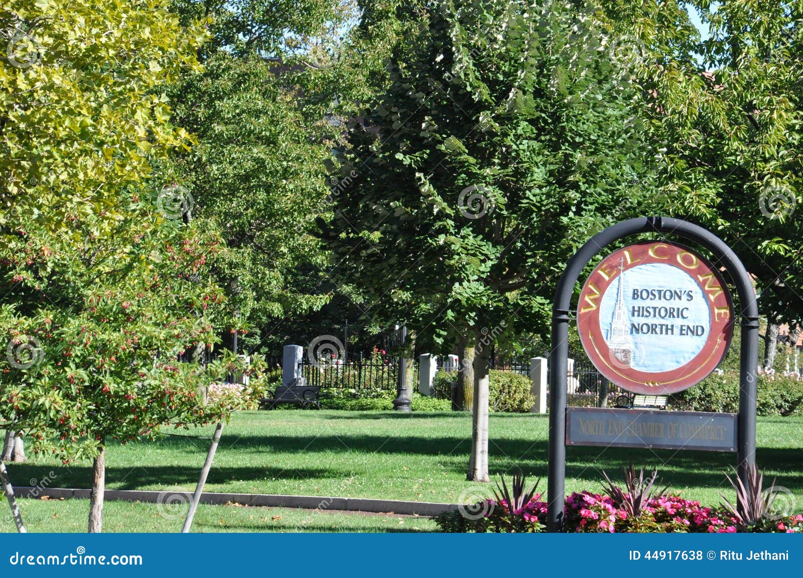 Boston S Historic North End Stock Photo - Image of italian, trail: 44917638