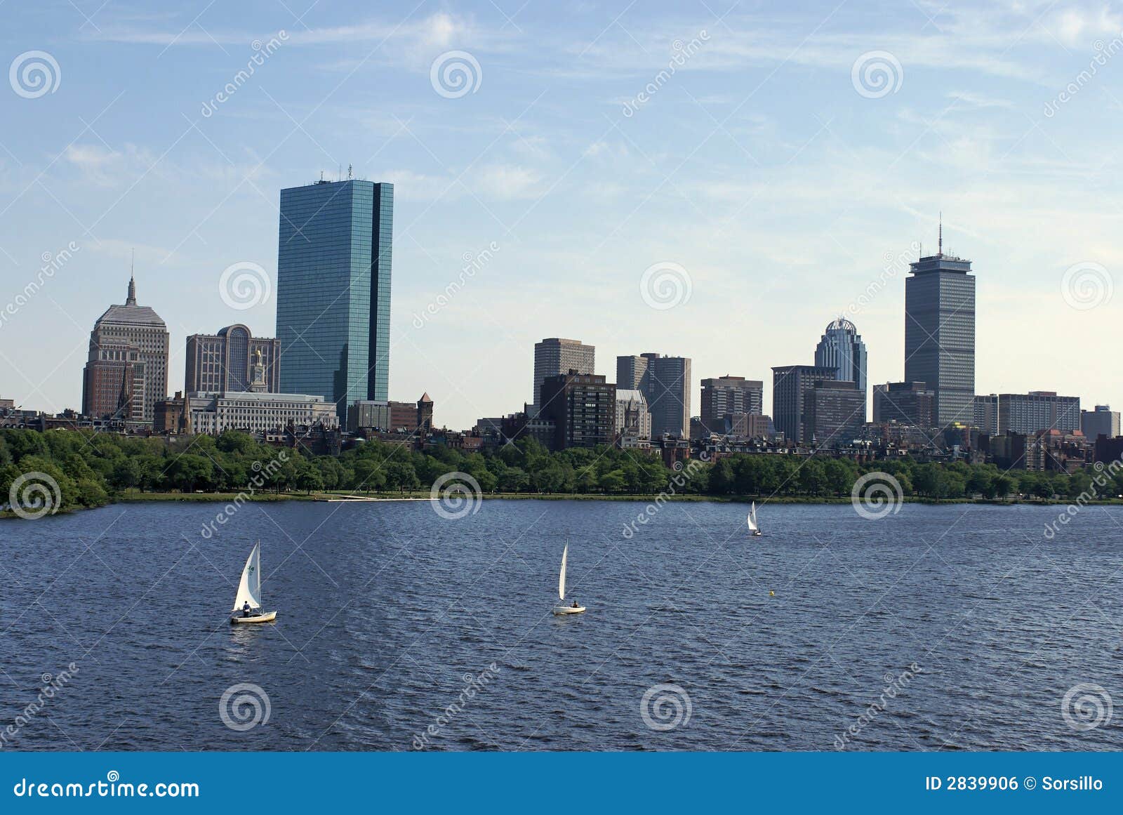 Boston scenic stock photo. Image of boston, charles, england - 2839906