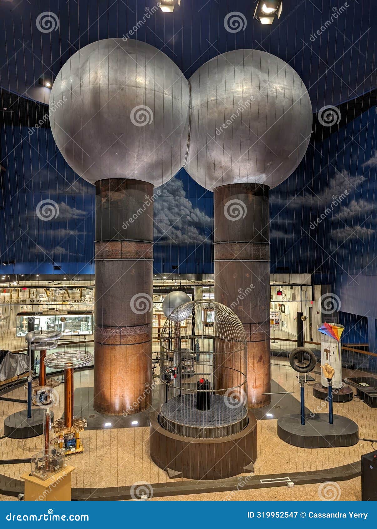Boston Science Museum stock image. Image of towers, massachusetts ...