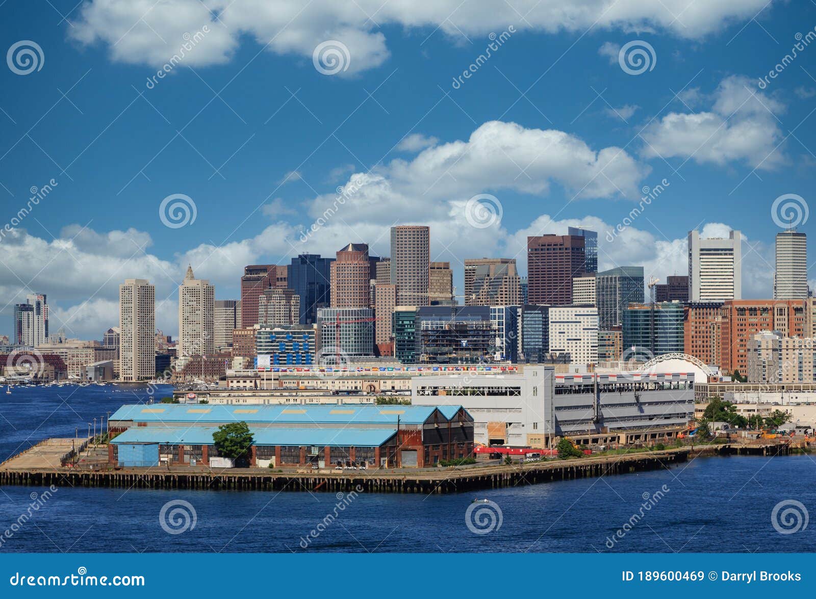 Boston Skyline Freight Terminal Stock Photos - Free & Royalty-Free ...