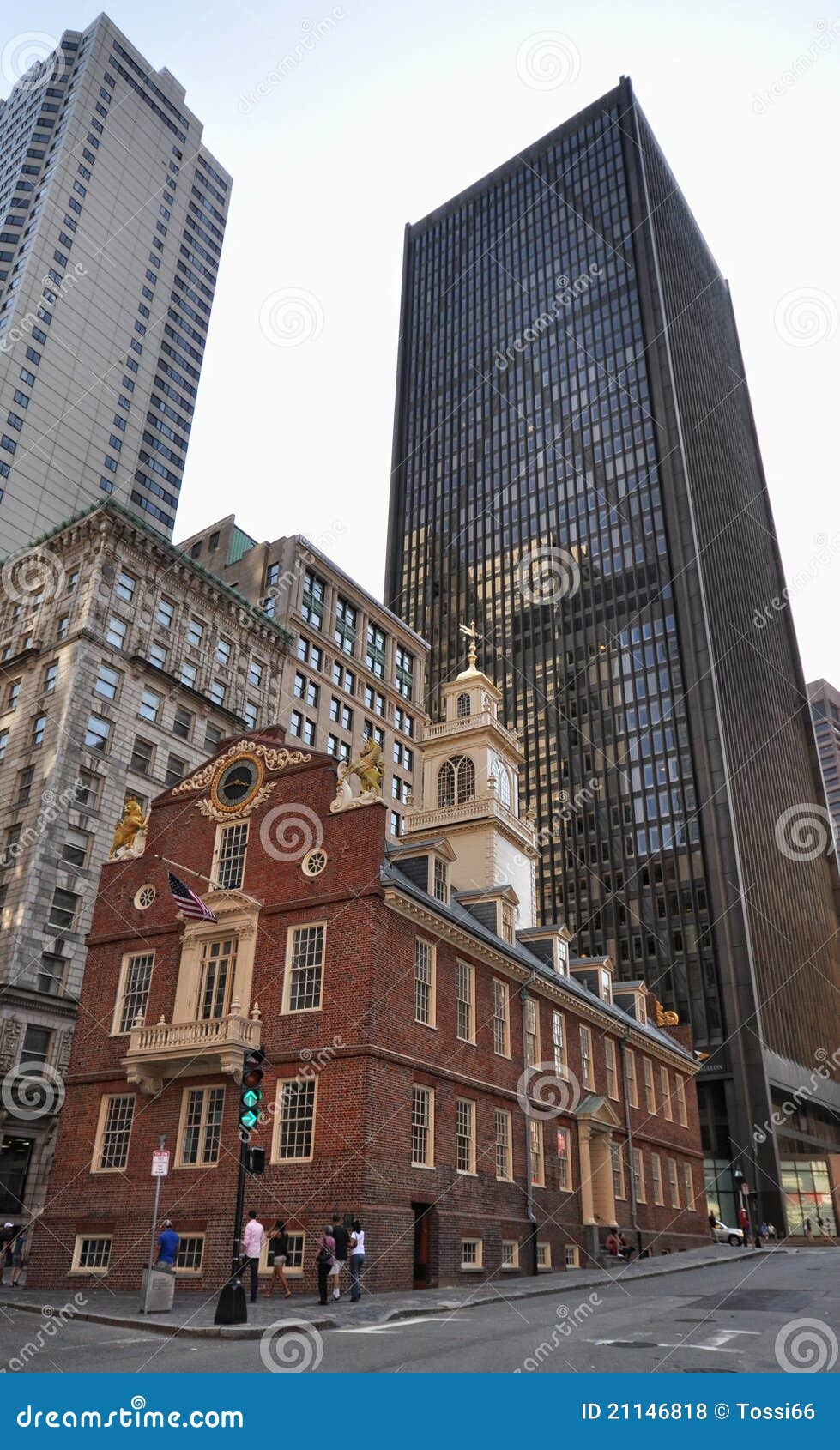 Boston skyscraper editorial stock photo. Image of glass - 21146818