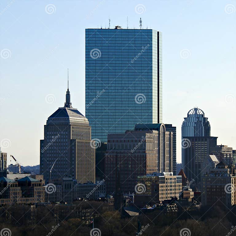 Boston skyscrapers stock photo. Image of massachusetts - 4695468