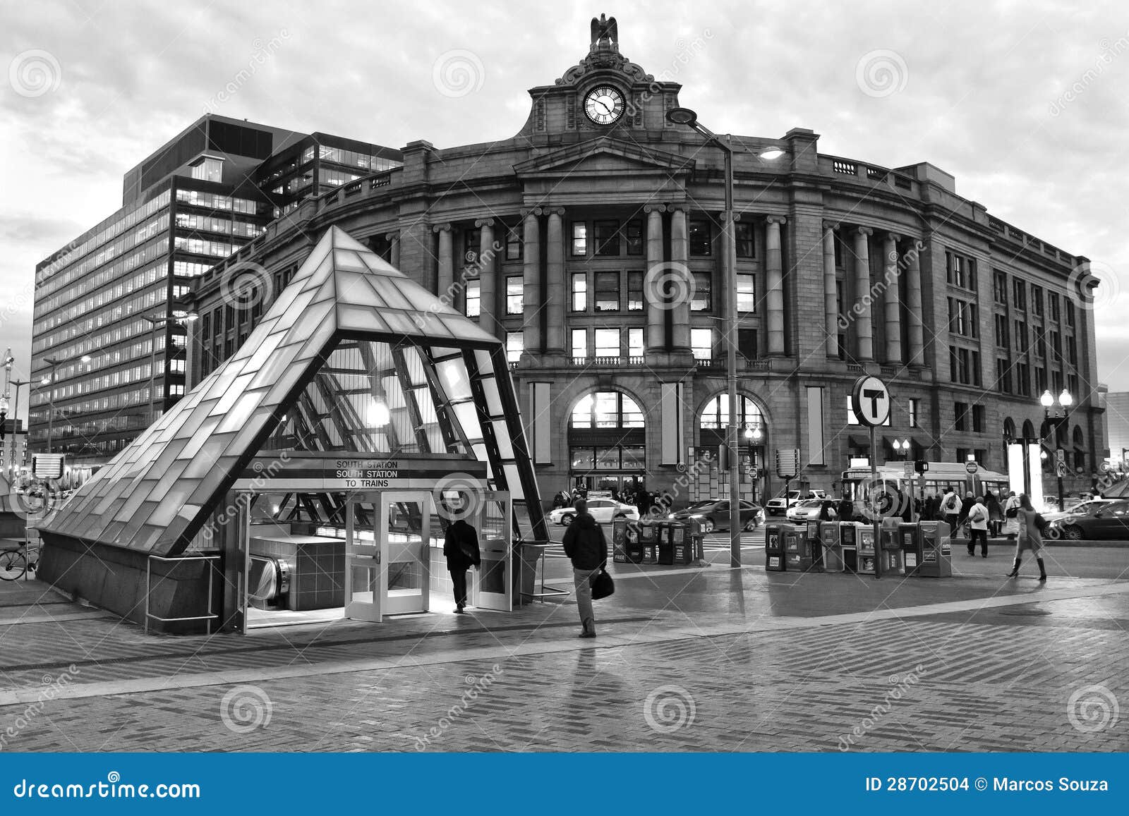 Boston South Station editorial stock image. Image of capital - 28702504