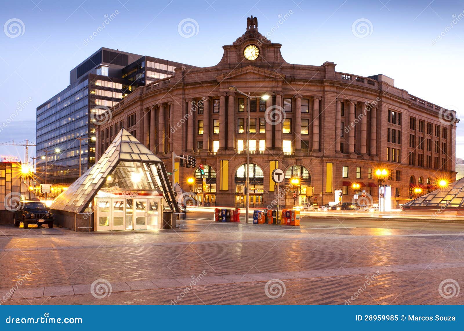 Boston South Station editorial image. Image of south - 28959985