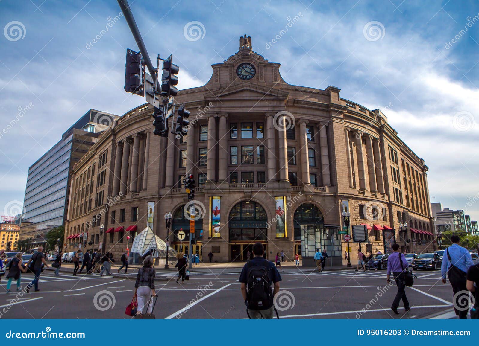 Boston South Station editorial stock photo. Image of boat - 95016203