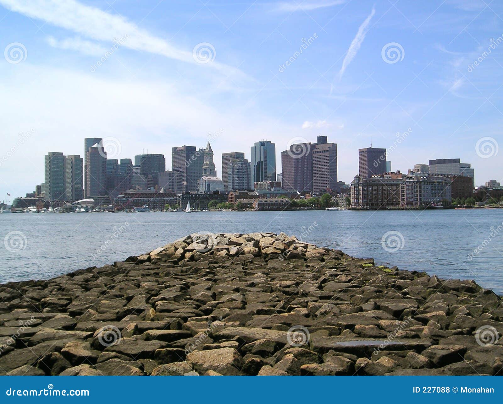 Stone Pier And Vessel Traffic Control Tower Stock Photo | CartoonDealer ...