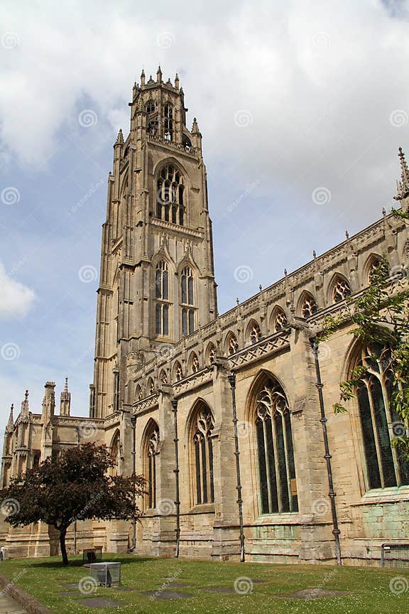 Boston Stump. stock image. Image of river, witham, england - 15129257