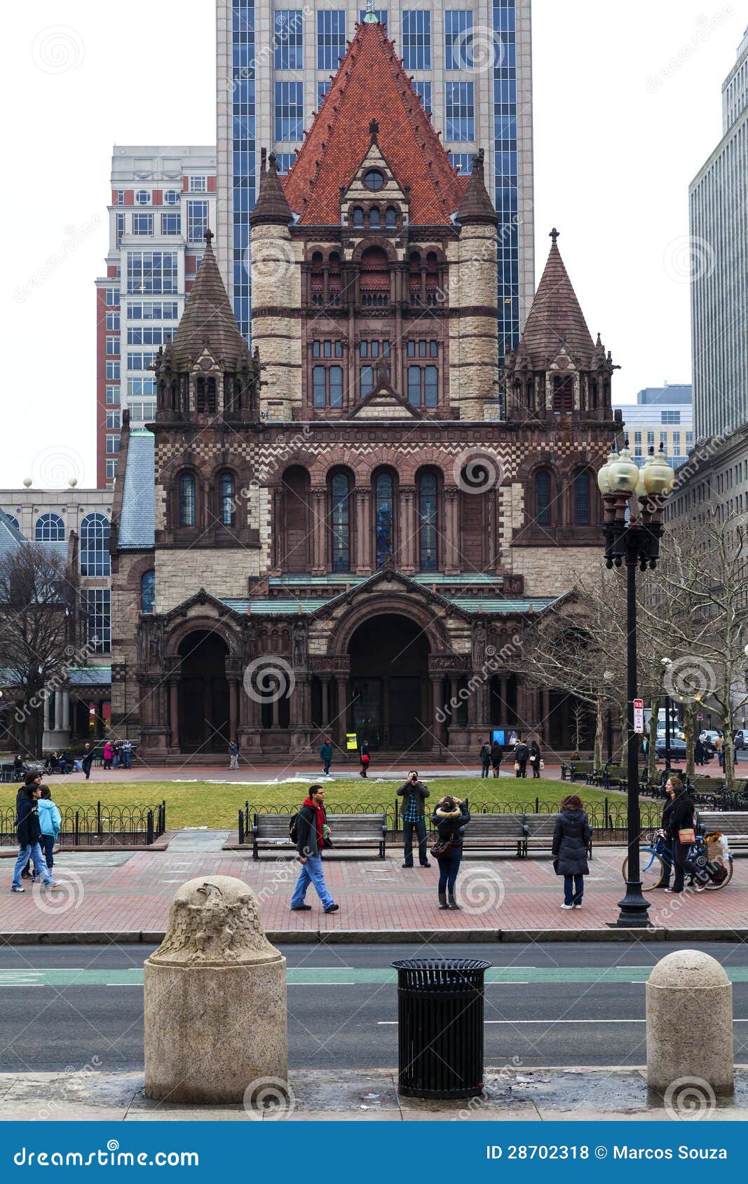 Boston Trinity Church editorial stock photo. Image of episcopal - 28702318