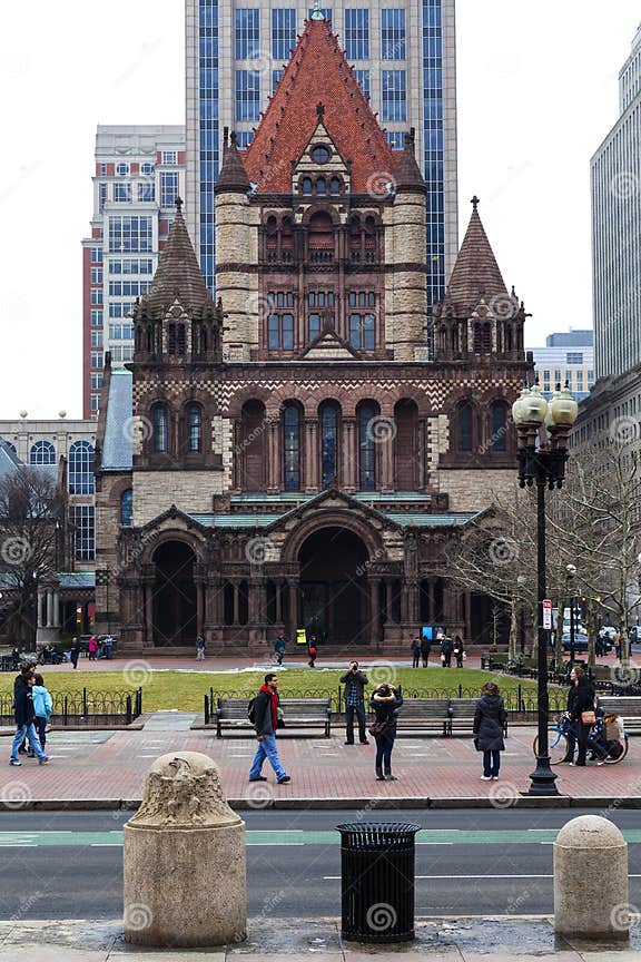 Boston Trinity Church editorial stock photo. Image of episcopal - 28702318
